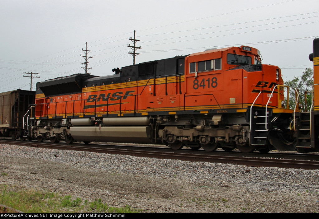 BNSF 8418 - DPU #1